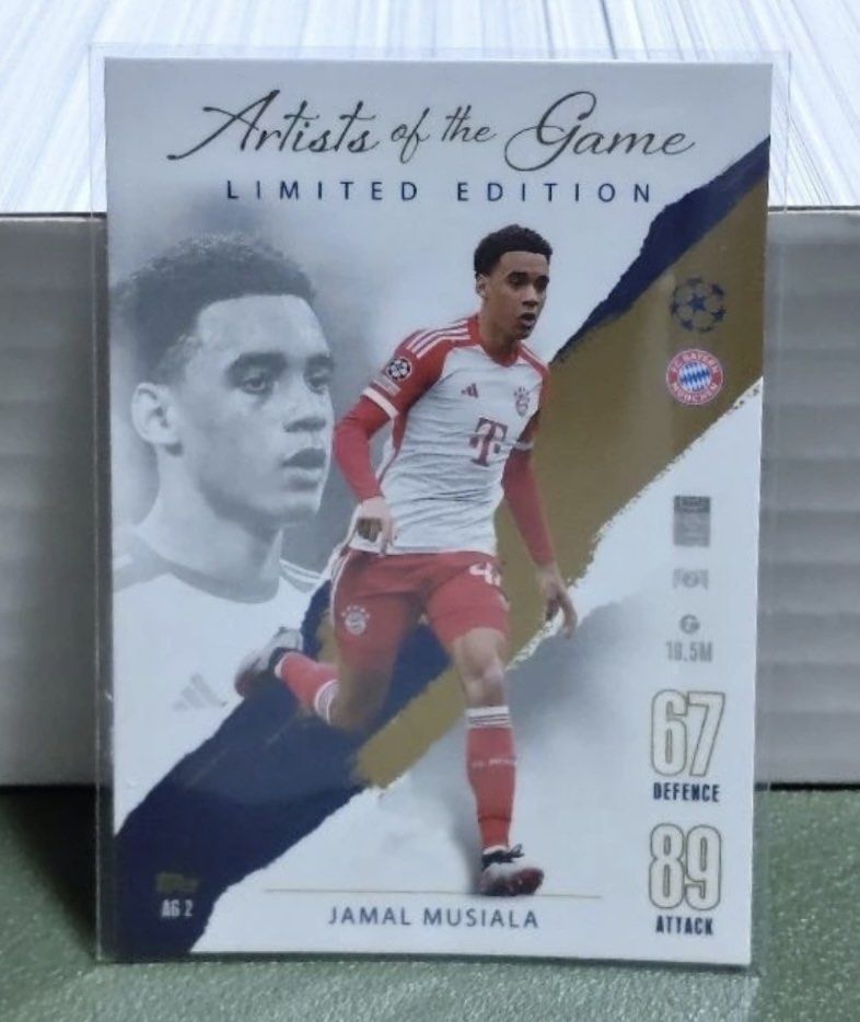 Match Attax 23/24 Bayern Munich Jamal Musiala Artist of the Game ...