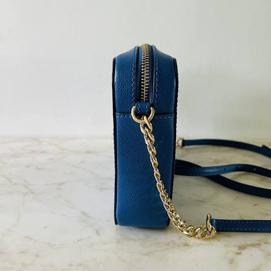 Michael Kors Jet Set East West Crossgrain Leather Crossbody Bag Vintage ...