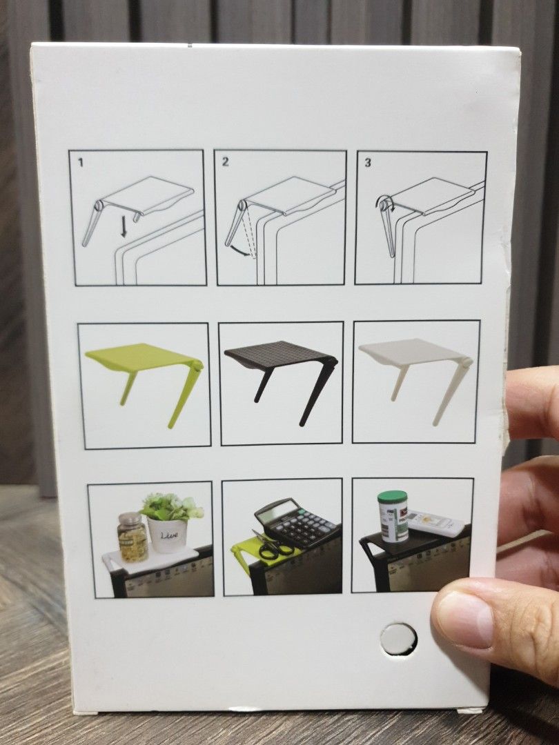 Mini black screen shelf, Furniture & Home Living, Home Improvement ...