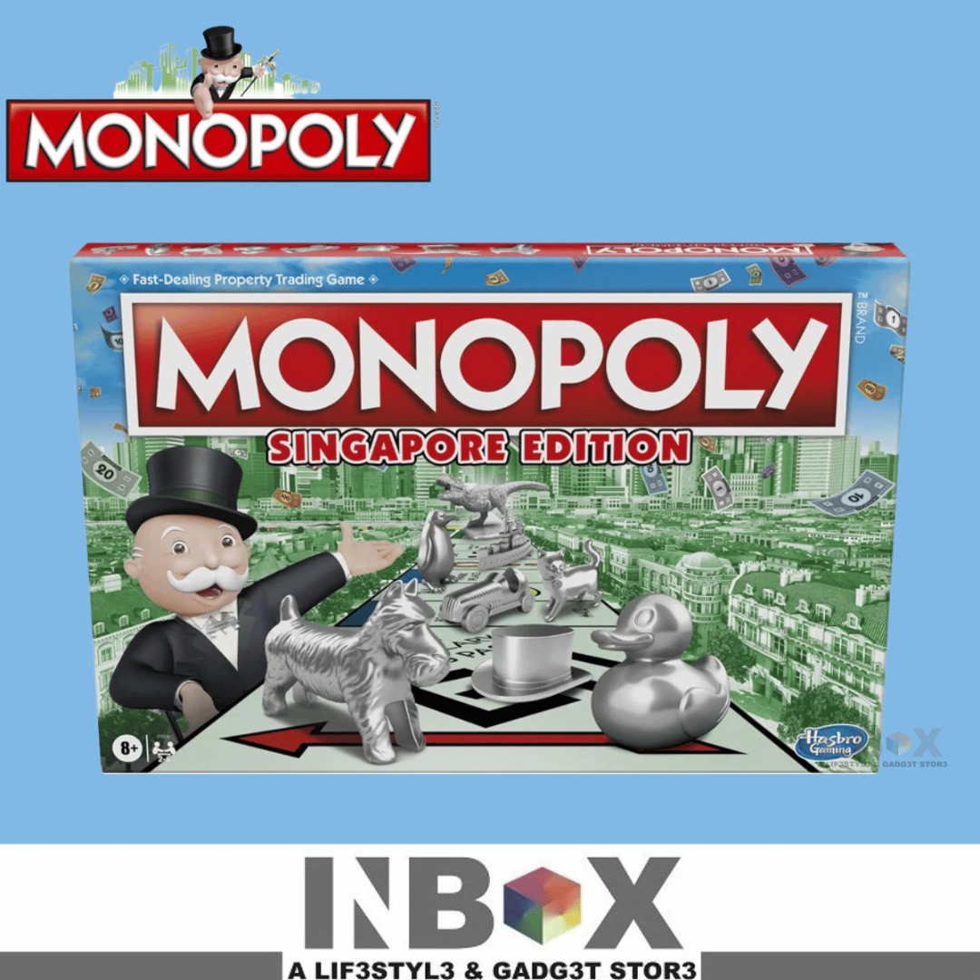Monopoly Singapore Edition ( Authentic), Hobbies & Toys, Toys & Games on Carousell
