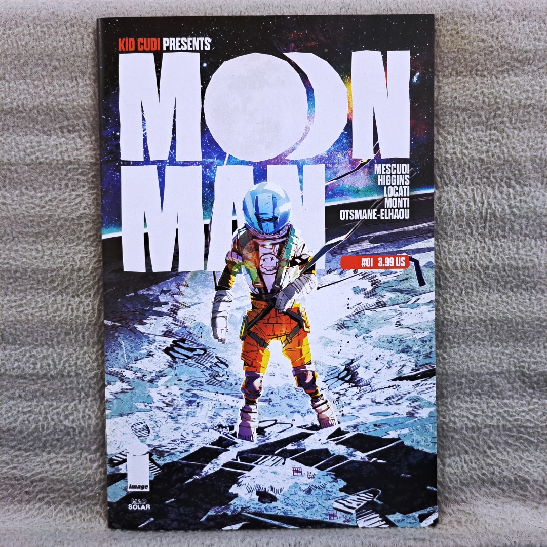 Moon Man #1 by Kid Cudi (Image Comics) FIRST Issue (Scott Mescudi, Kyle ...