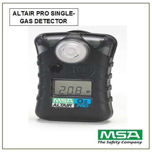 MSA Gas Detector Altair Pro Single-Gas Detector, Commercial ...