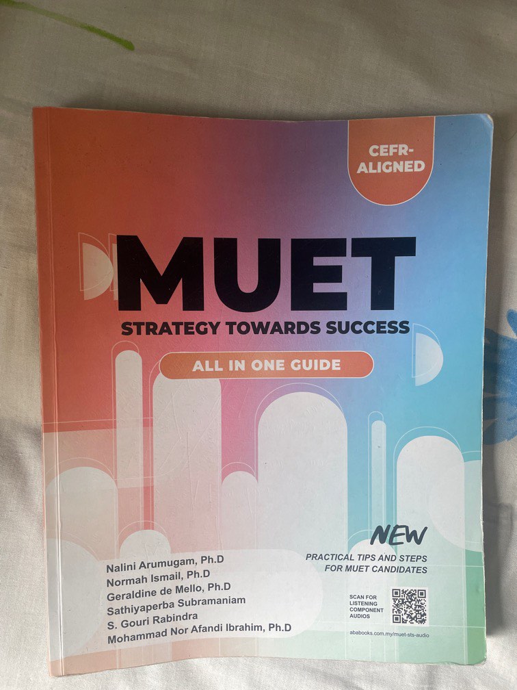 MUET TEXTBOOK (CEFR ALLIGNED), Hobbies & Toys, Books & Magazines ...