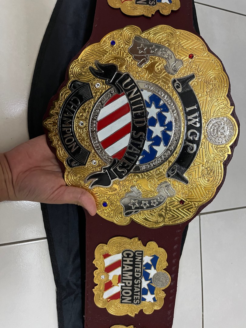 NJPW IWGP US CHAMP, Hobbies & Toys, Collectibles & Memorabilia, Vintage Collectibles on Carousell