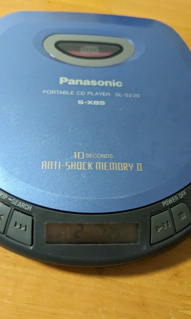 Panasonic discman, 音響器材, 音樂播放裝置 MP3及CD Player - Carousell