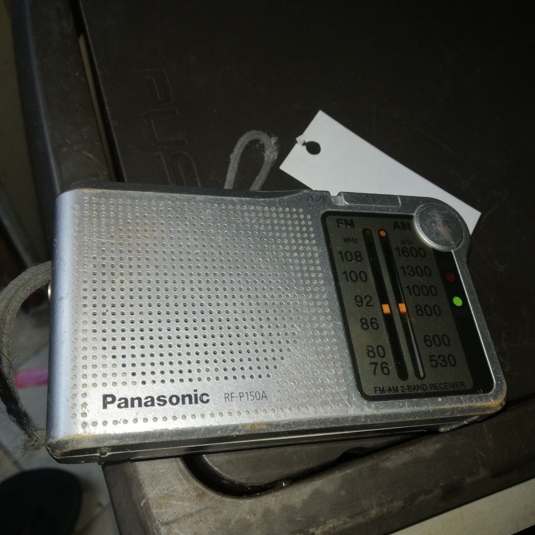 panasonic small radio rf150a, Audio, Portable Audio Accessories on ...