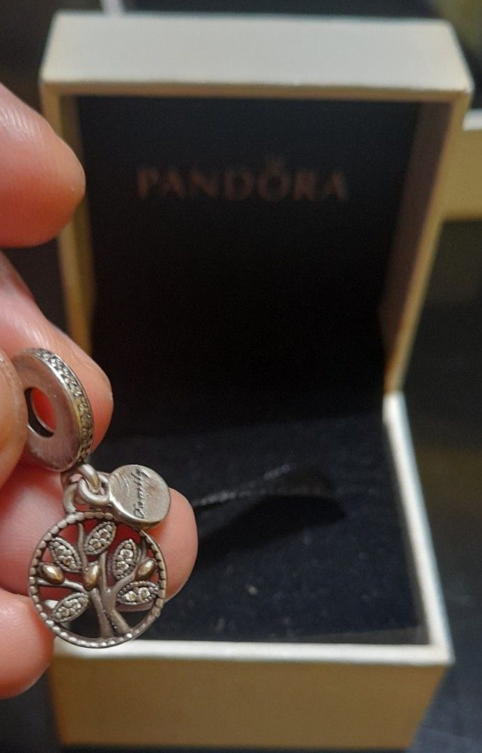 Pandora Family tree dangle with 14k, Women's Fashion, Jewelry ...