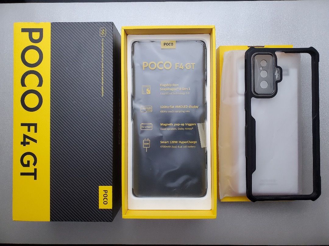 Poco F4 GT 5G 12/256 NTC Approved Dual SIM Global Version Complete with ...