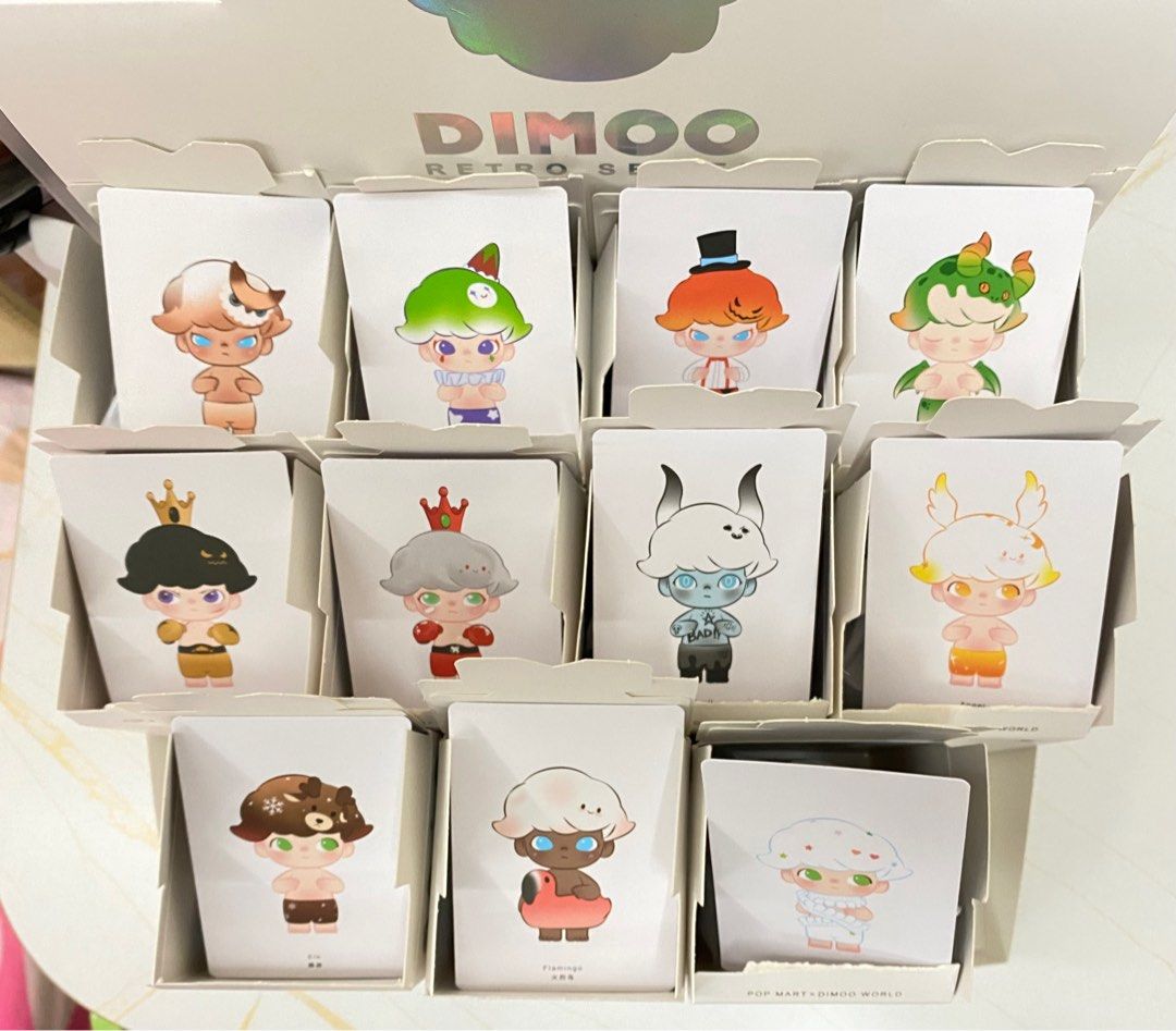 Popmart DIMOO Retro Series, Hobbies & Toys, Toys & Games on Carousell