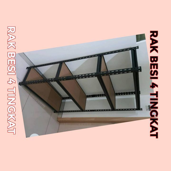 Rack BESI 4 TINGKAT, Furniture & Home Living, Outdoor Furniture on ...