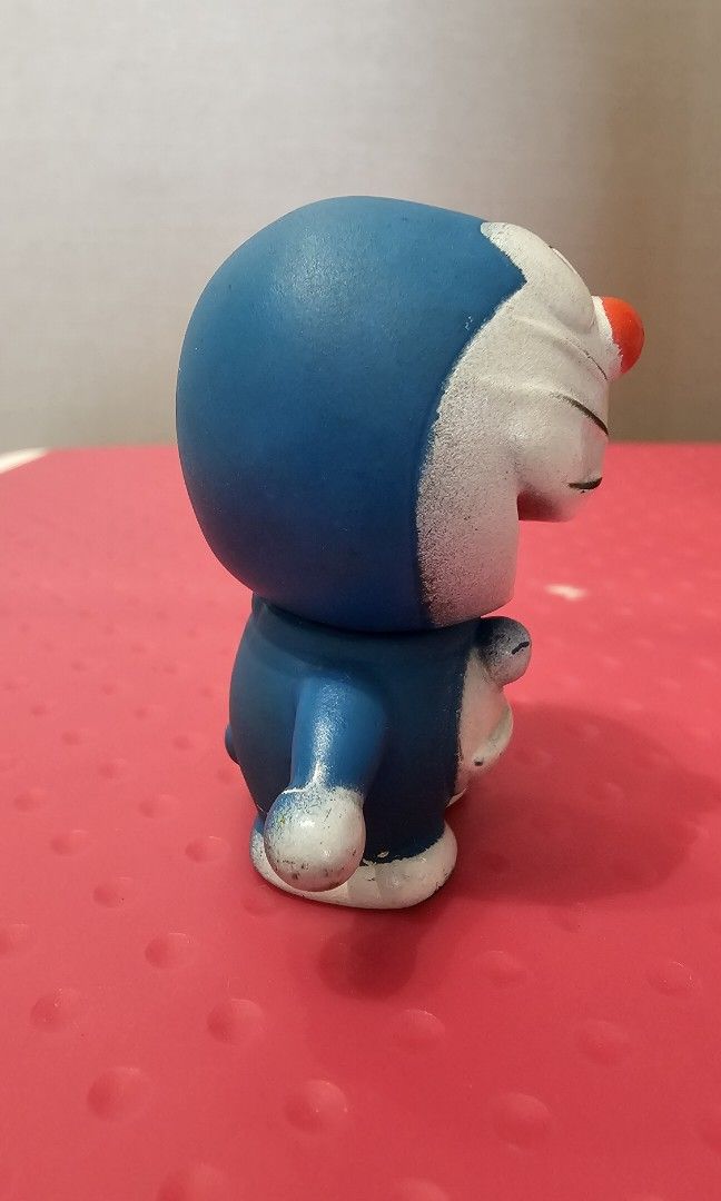Rare vintage mini 'uncopyright' doraemon sofubi with slight blemish at ...