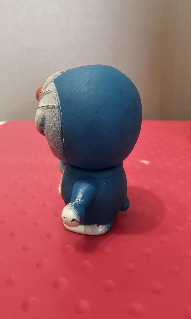 Rare vintage mini 'uncopyright' doraemon sofubi with slight blemish at ...