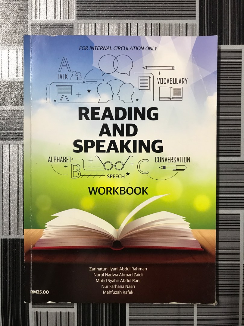 Reading and Speaking Workbook (ELC UiTM), Hobbies & Toys, Books & Magazines, Textbooks on Carousell
