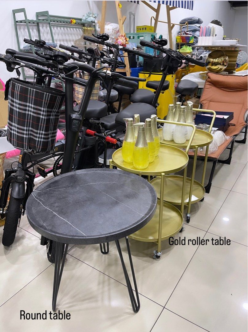 Round deco table, Furniture & Home Living, Furniture, Tables & Sets on ...