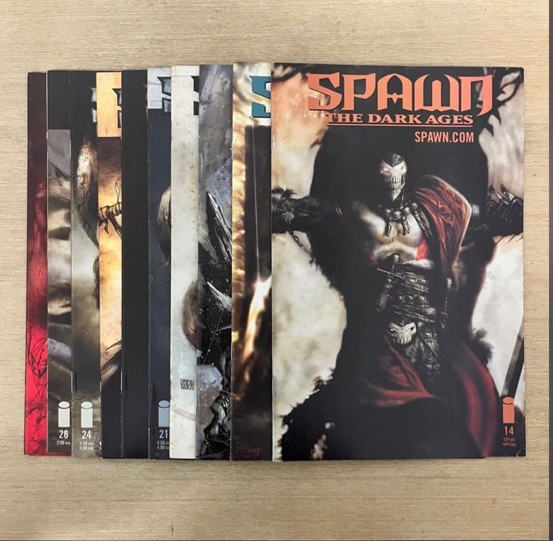 SPAWN: THE DARK AGES COMICS LOT (1999 - 2001), Hobbies & Toys, Books & Magazines, Comics & Manga ...