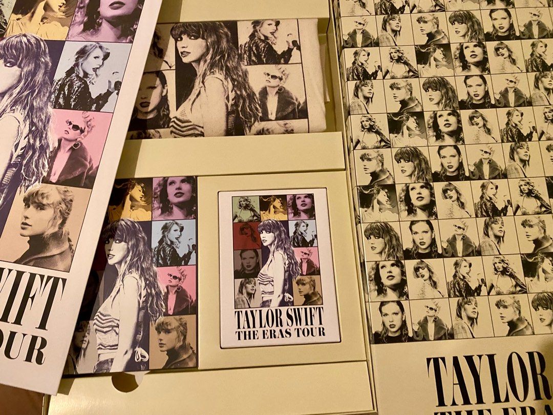 Taylor Swift Eras Tour VIP Box Merch - Postcard Set, Hobbies & Toys ...
