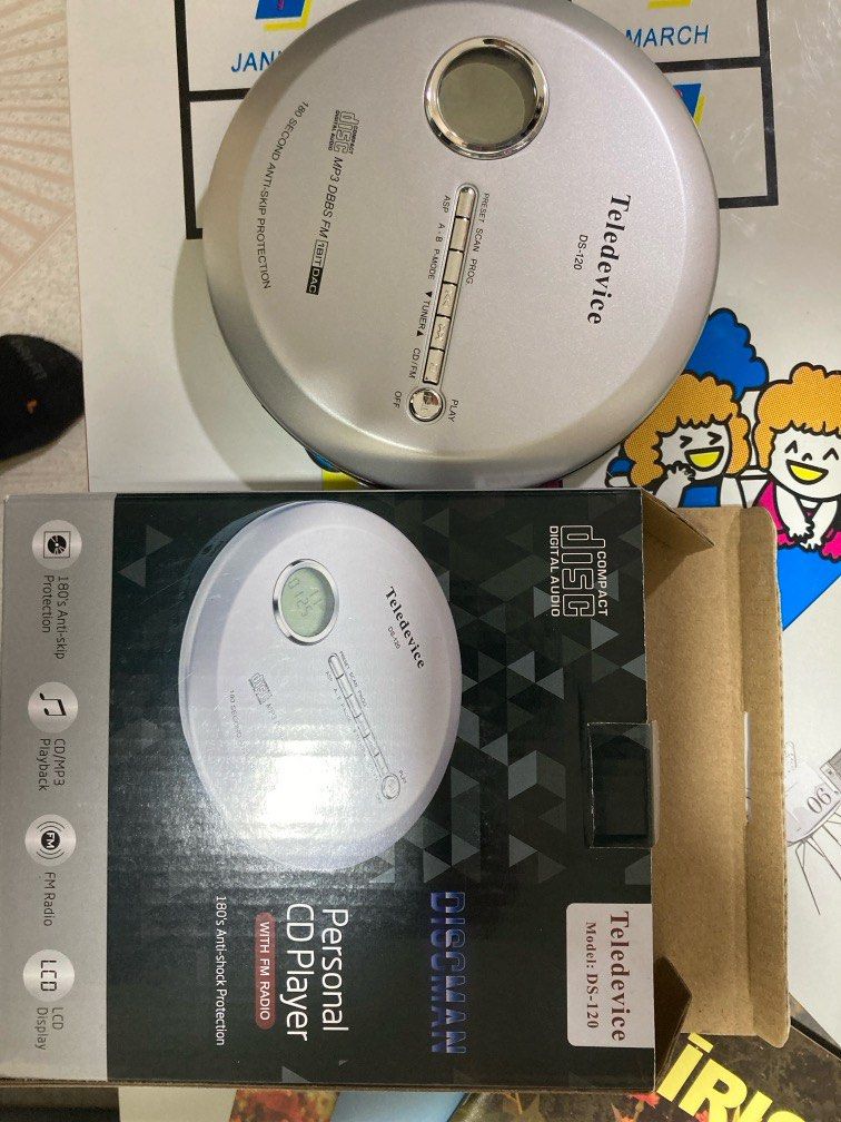 teledevice discman, 音響器材, 音樂播放裝置 MP3及CD Player - Carousell