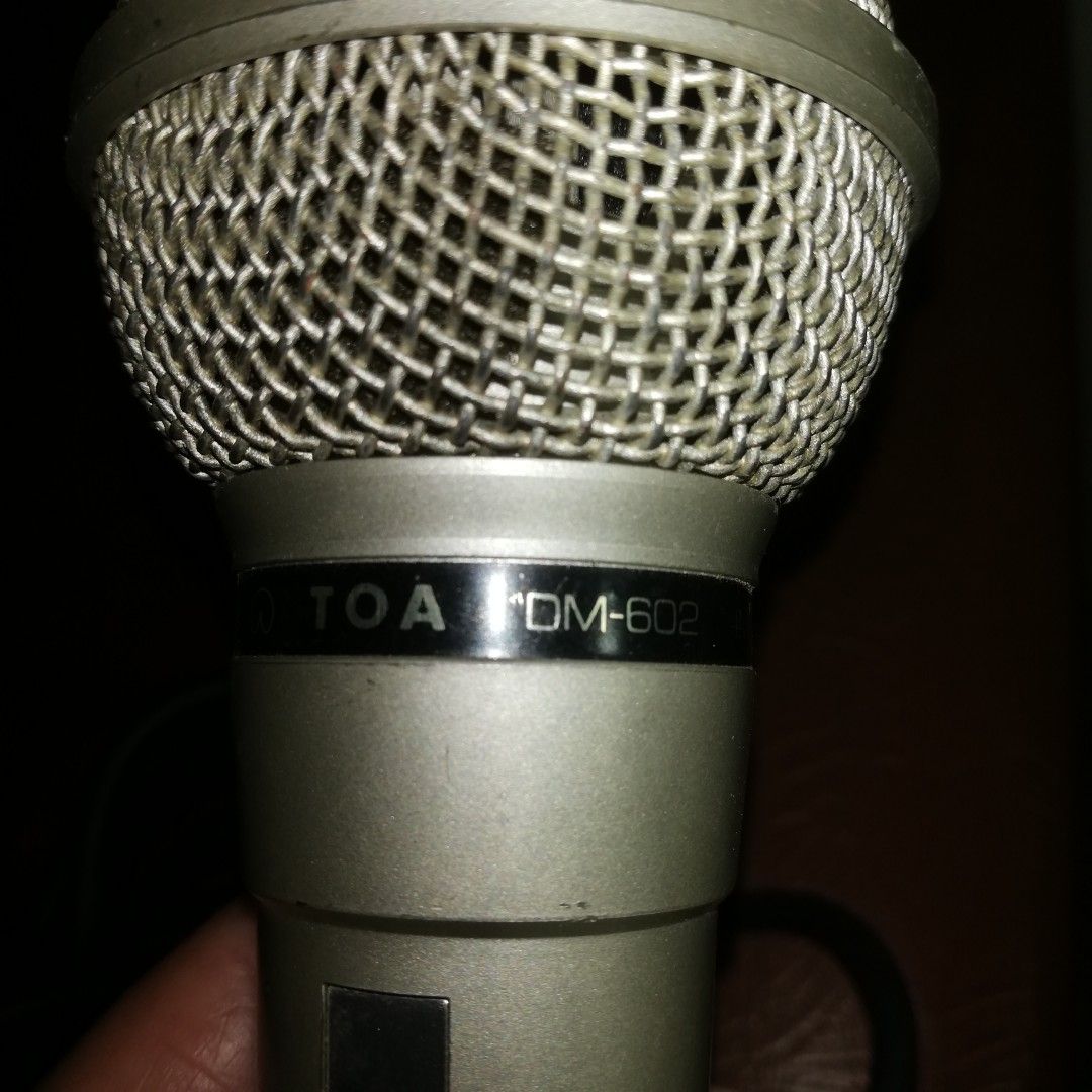 toa dm 602 microphones, Audio, Microphones on Carousell
