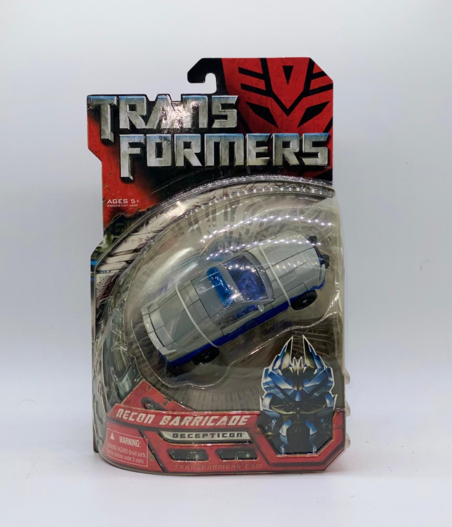 Transformers 2007 Movie Deluxe Class Recon Barricade, Hobbies & Toys ...