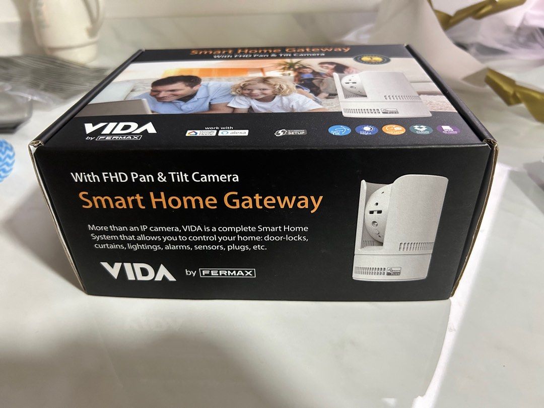 Vida FHD Pan and Tilt Camera, TV & Home Appliances, Other Home ...