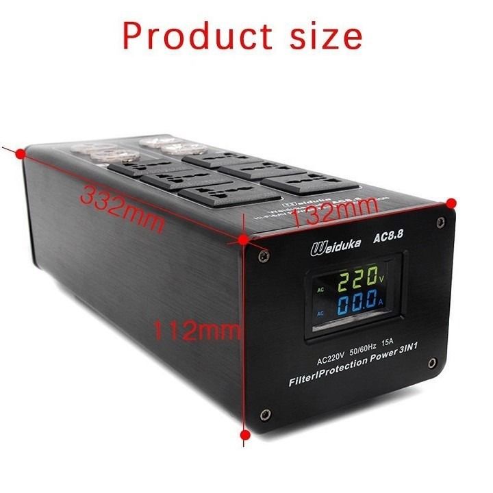 Weiduka AC8.8 AC Power Filter Purifier Lightning Protection Hifi Hi-Fi ...