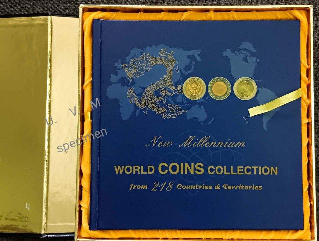 Historical World Coins New Millenium Collection From 218 Countries ...