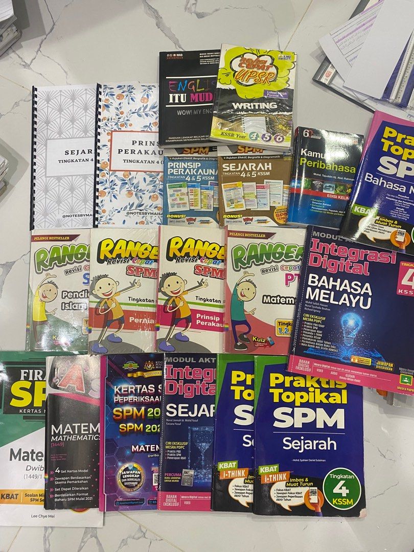 wts spm buku rujukan kssm pelangi sasbadi form 4 form 5, Hobbies & Toys ...