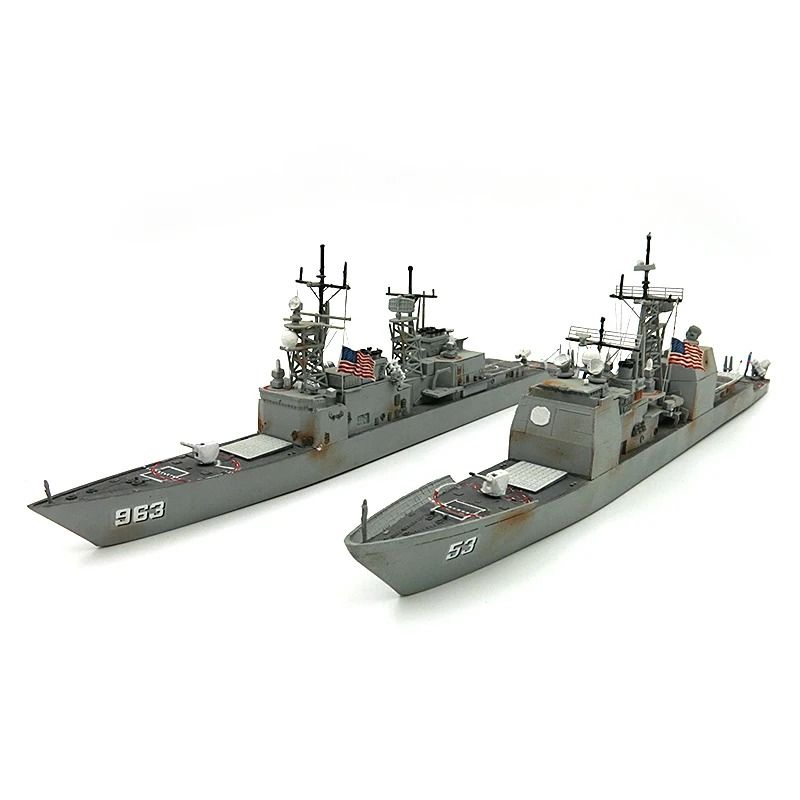 1/700 American Missile Cruiser Model Kits Destroyer Assembly Warship ...