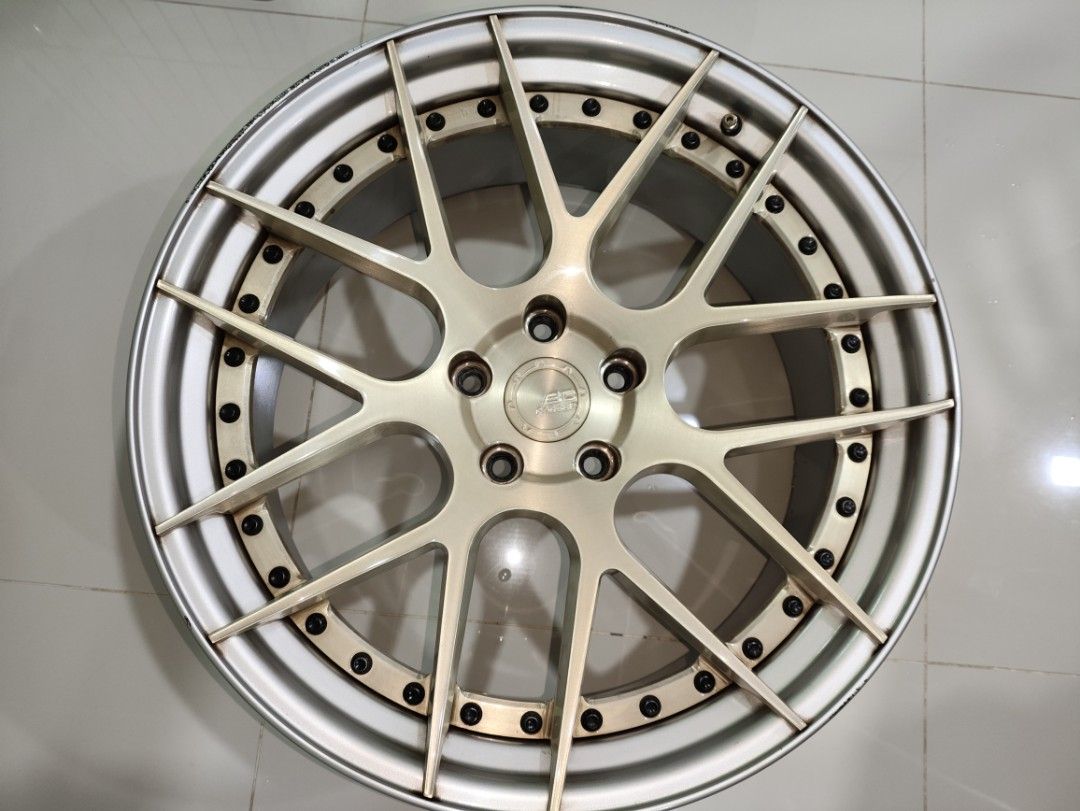 20" Custom Forged Rims, Car Accessories, Tyres & Rims on Carousell
