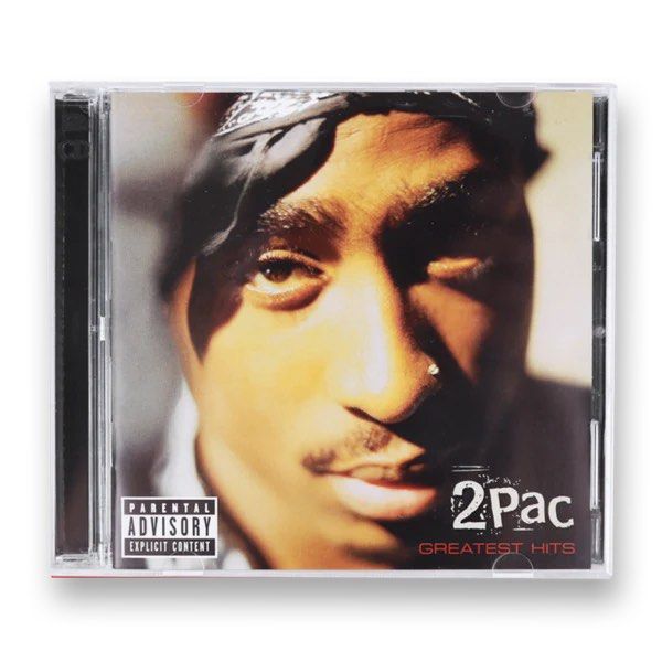 1998 2PAC greatest hits CD display only, Hobbies & Toys, Music & Media ...