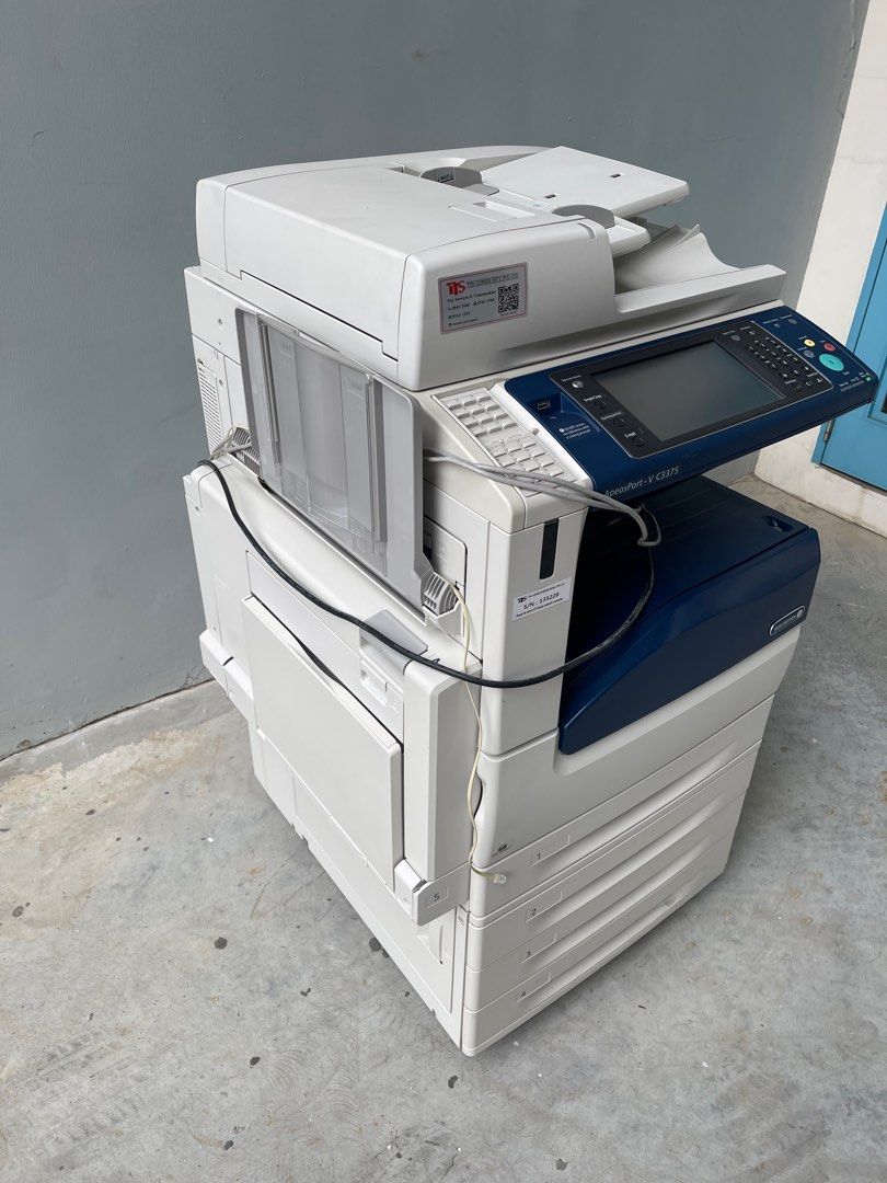 A3 Xerox Colour Office Photocopy Machine Printer - ApeosPort V C3375 ...