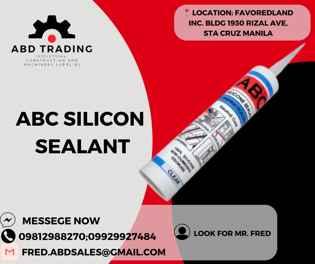 ABC SILICONT SEALANT, Commercial & Industrial, Construction Tools ...