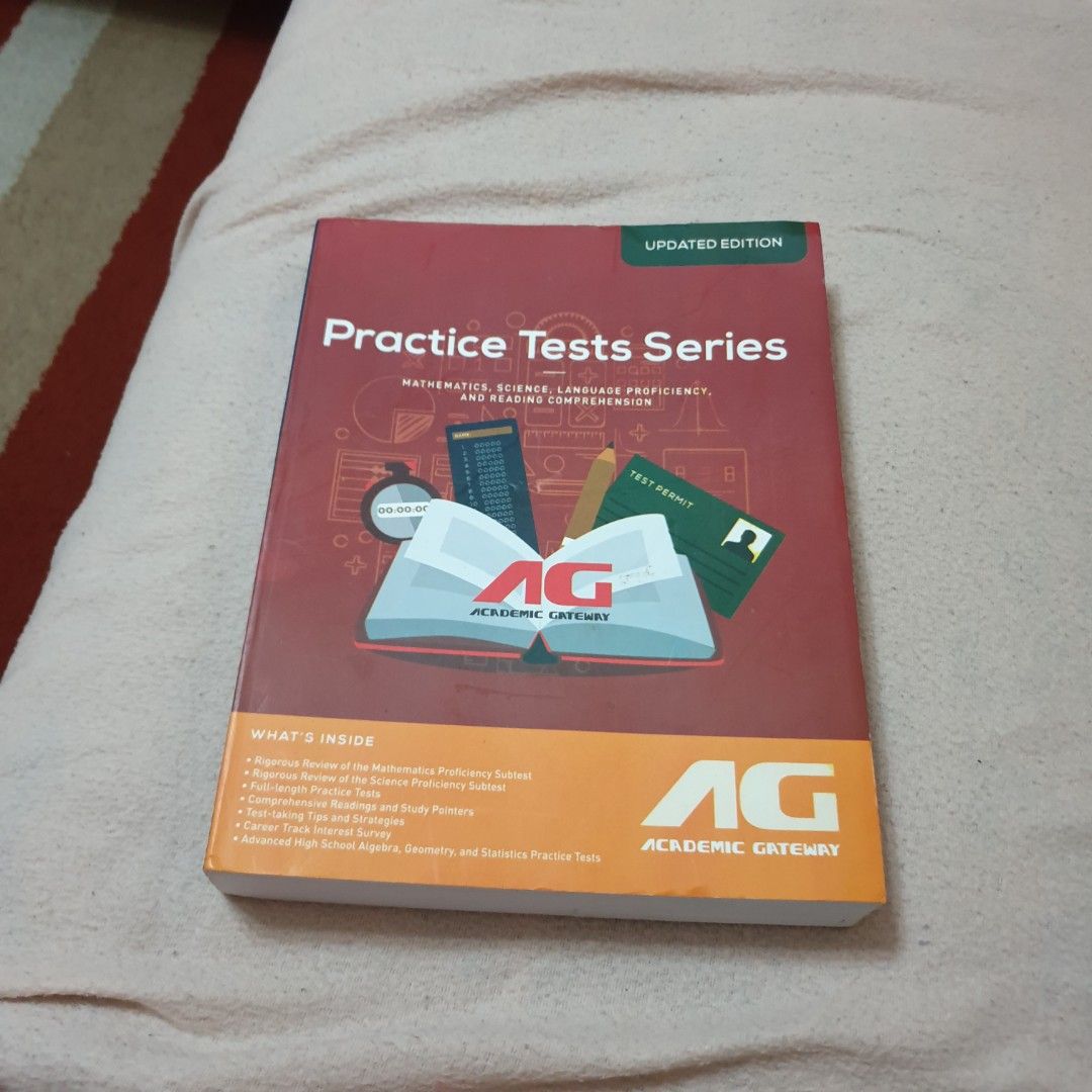 Academic Gateway Practice Tests Book, Hobbies & Toys, Books & Magazines ...