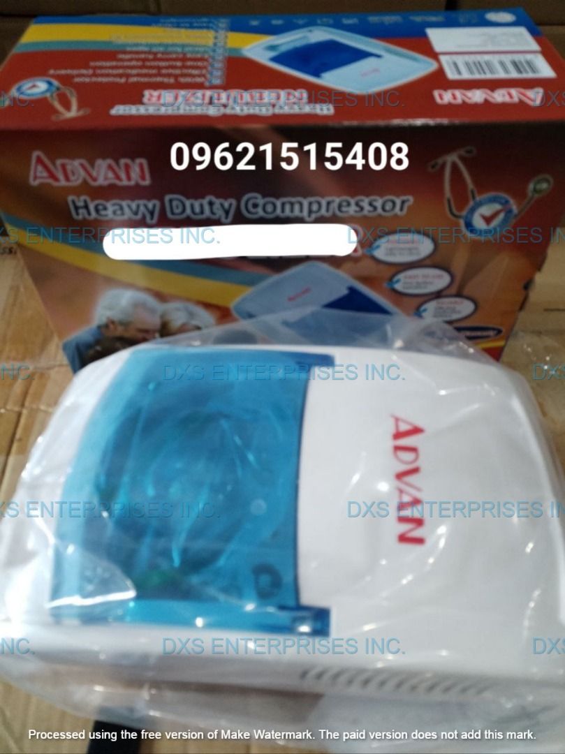 ADVAN HEAVY DUTY NEBULIZER COMPRESSOR- COMPLETE SET; ON STOCK, Health ...