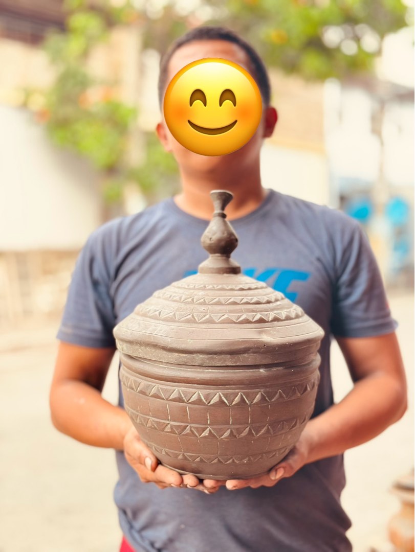 Antique Brass Gadur Rice Vessel, Hobbies & Toys, Memorabilia ...