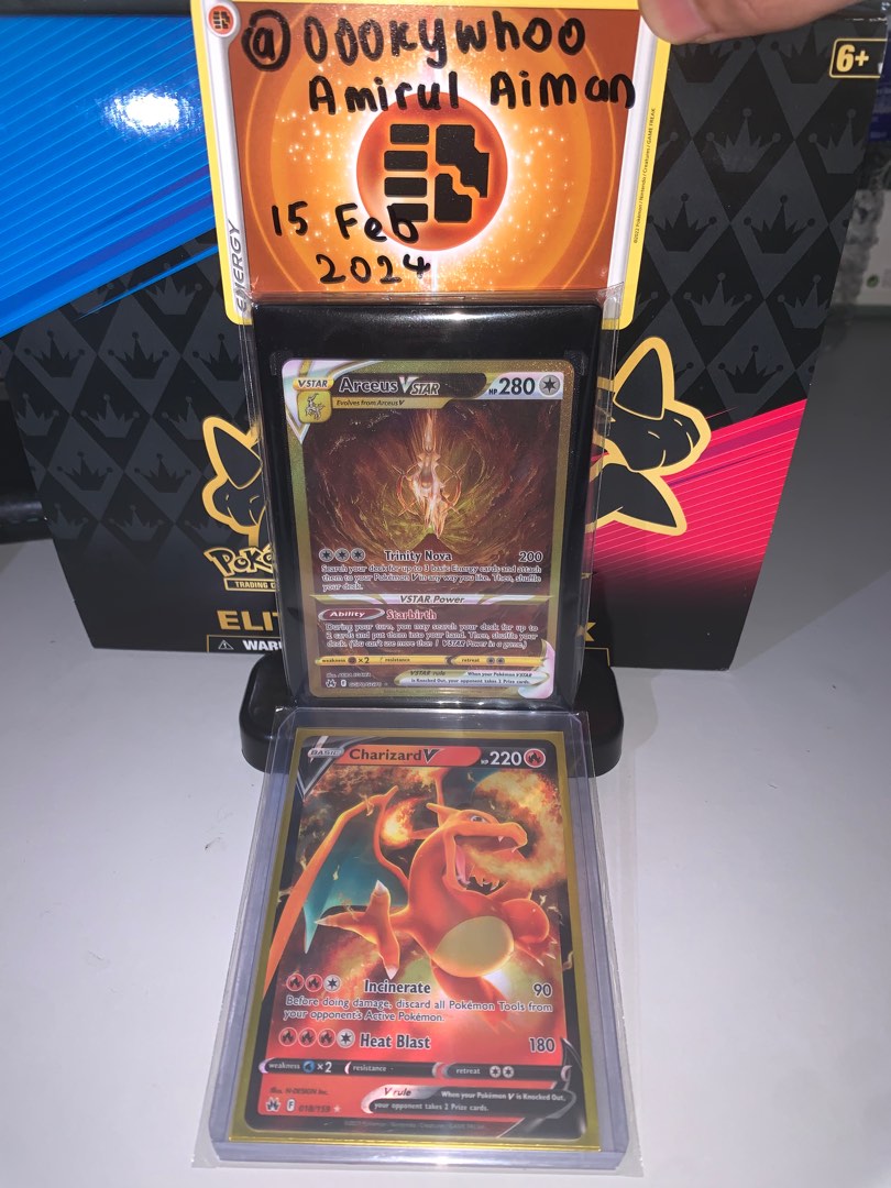 Arceus VSTAR Secret Rare (Crown Zenith) #GG70/70, Hobbies & Toys, Toys ...