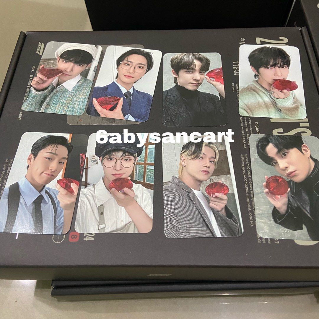 ATEEZ SG SEASON GREETINGS 2024 yes24, Hobbies & Toys, Music & Media, CDs & DVDs on Carousell