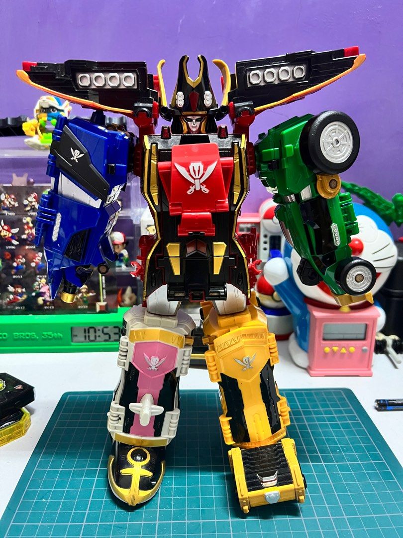 Bandai Gokai Machine/Kaizoku Super Sentai Gokaiger Combination DX ...