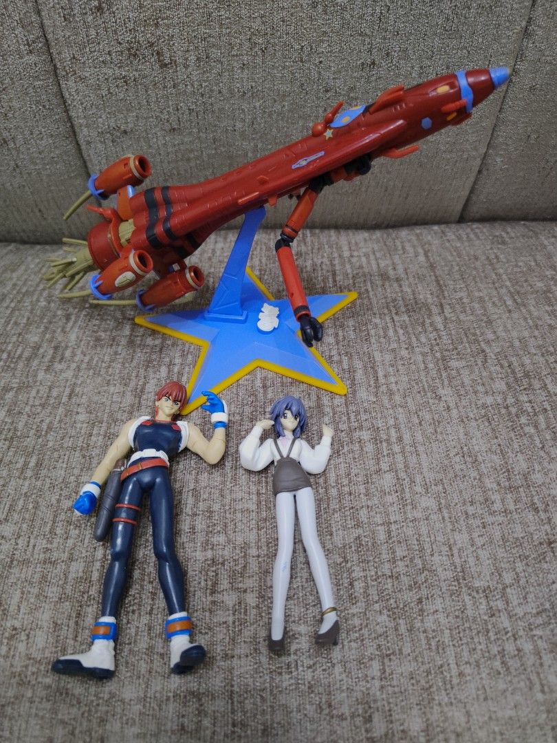 Bandai Outlaw Star GENE STARWIND & MELFINA Figure Set, Hobbies & Toys ...