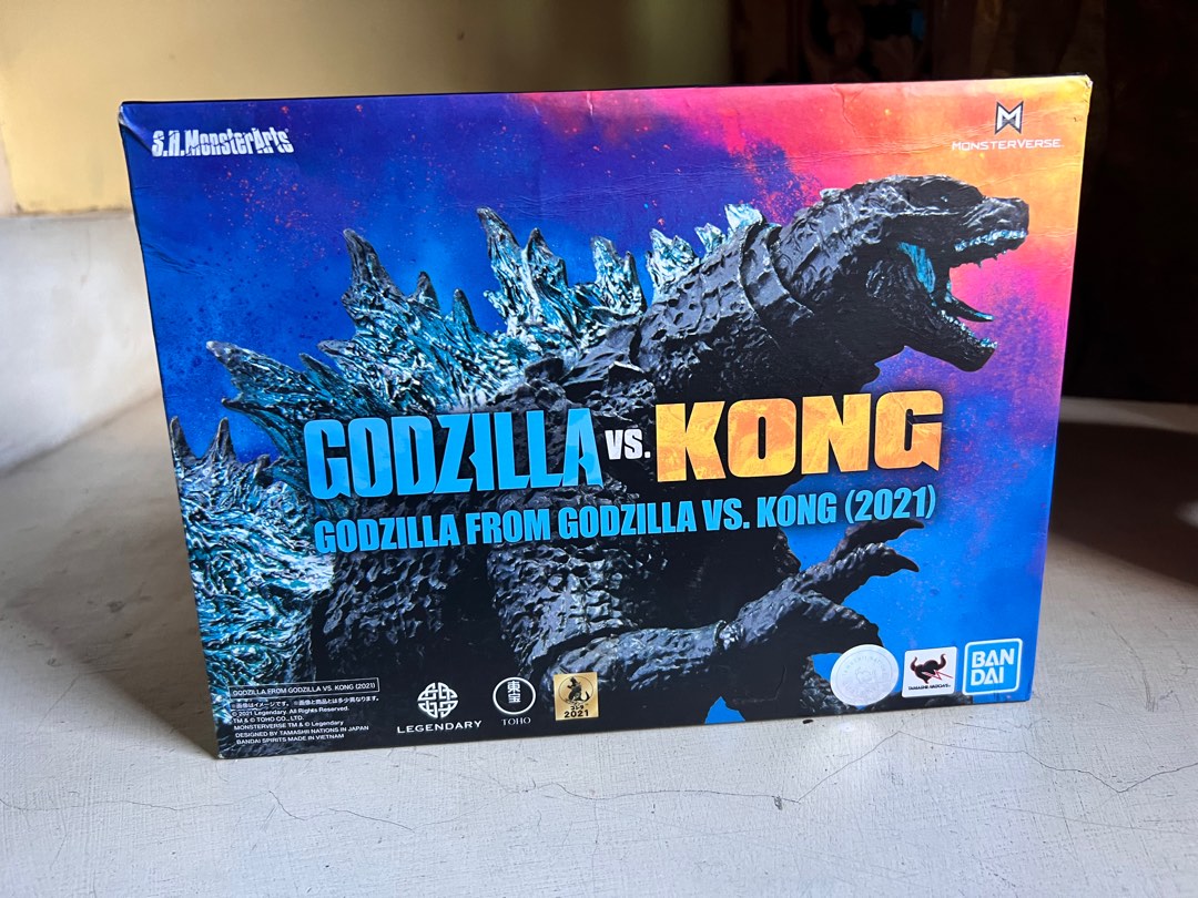 Bandai S.H.MonsterArts SHF Godzilla from Godzilla vs Kong, Hobbies ...