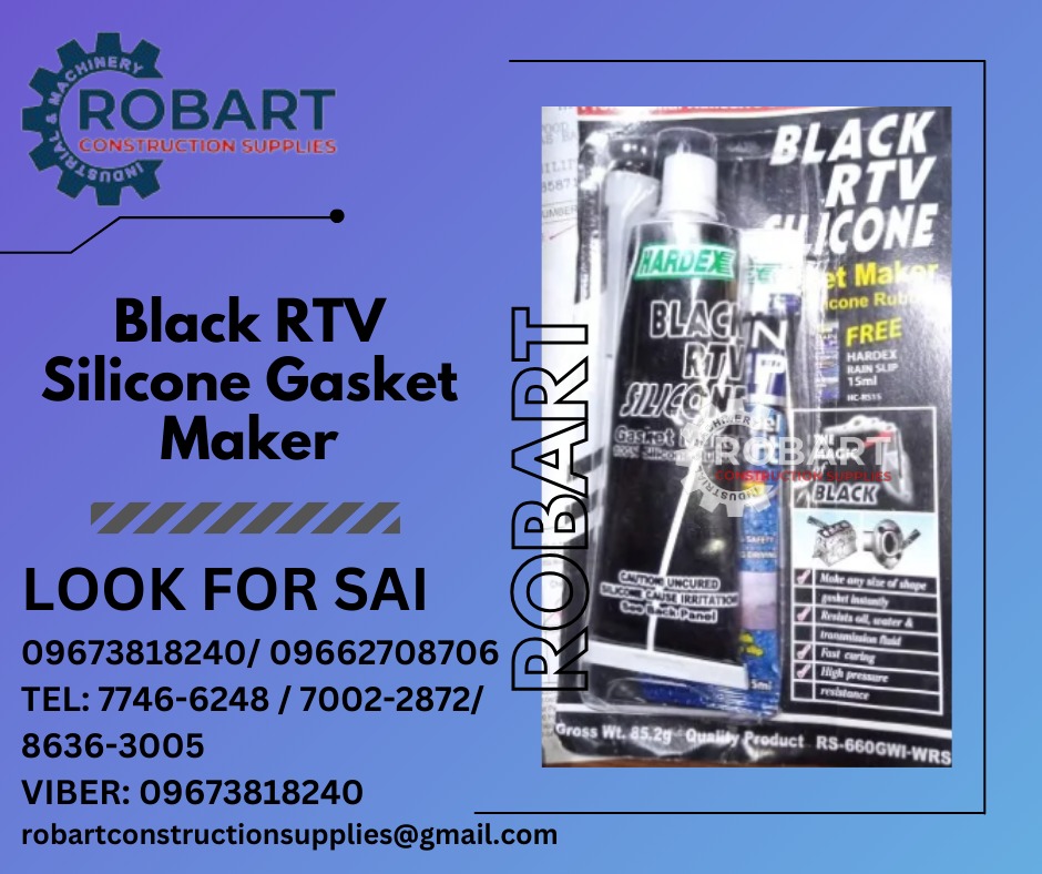 Black RTV Silicone Gasket Maker, Commercial & Industrial, Construction ...