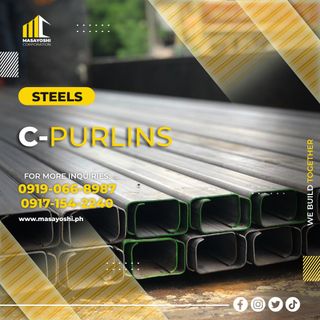 I BEAM, H BEAM, MS PLATE, TUBULAR, ANGLE BAR, C PURLINS, C CHANNEL, ETC ...