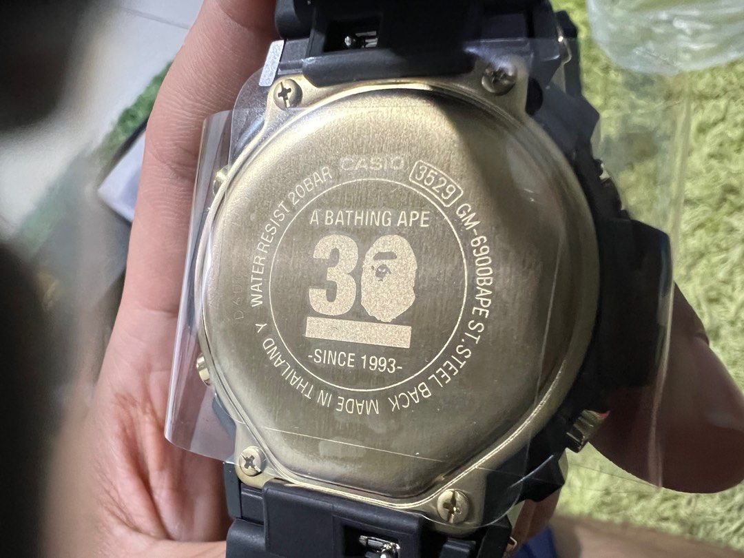 CASIO G-SHOCK Digital x BAPE 30th Anniversary GM-6900BAPE-1JR LIMITED ...