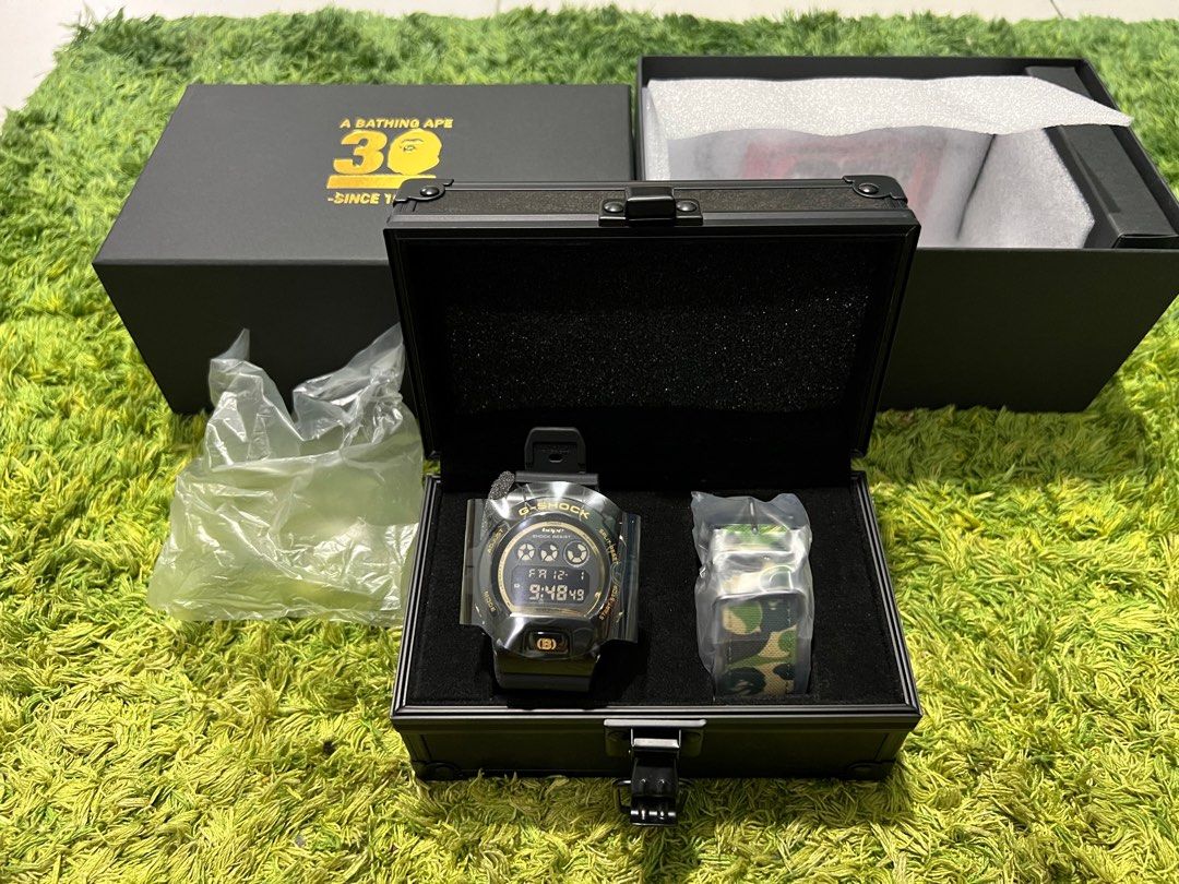 CASIO G-SHOCK Digital x BAPE 30th Anniversary GM-6900BAPE-1JR LIMITED ...