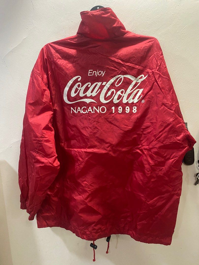 Coca Cola jacket 1998, Hobbies & Toys, Collectibles & Memorabilia, Vintage Collectibles on Carousell