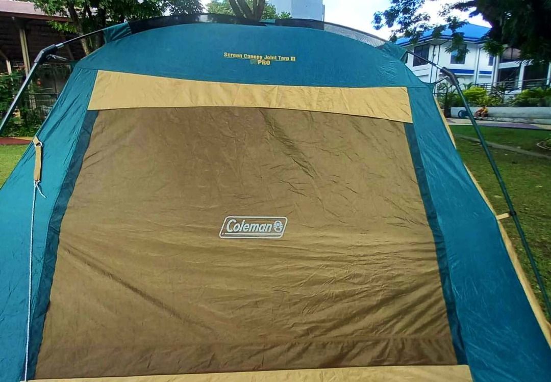 Coleman screen tarp III tent, Sports Equipment, Hiking & Camping on ...