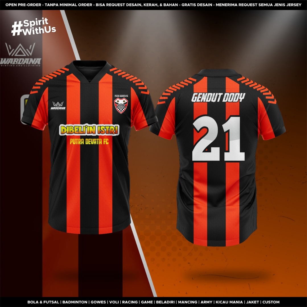 Contoh Desain Jersey Futsal printing custom Surabaya - 0812.9359.5013 ...