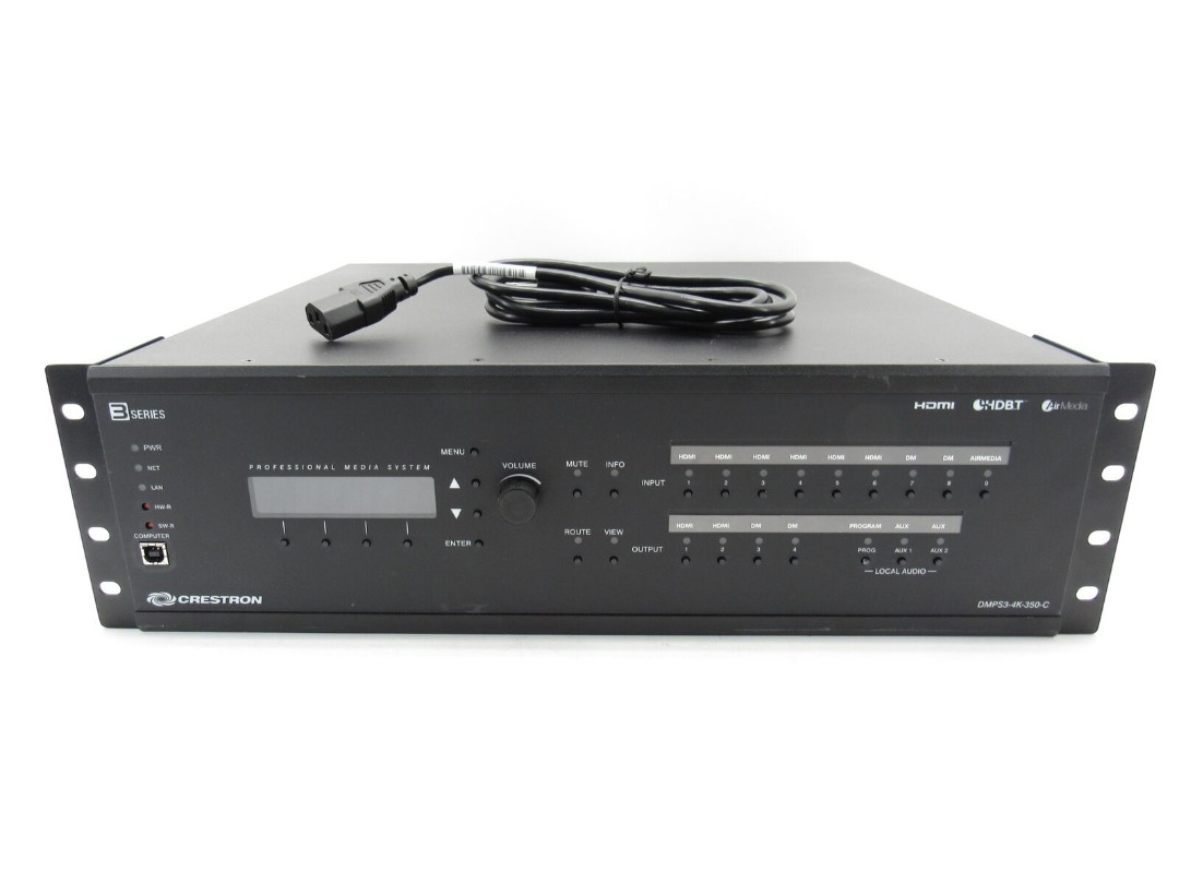 Crestron DMPS3 DMPS3-300-C DMPS3-4K-150-C DMPS3-4K-350-C, 電腦＆科技, 商務用科技 ...