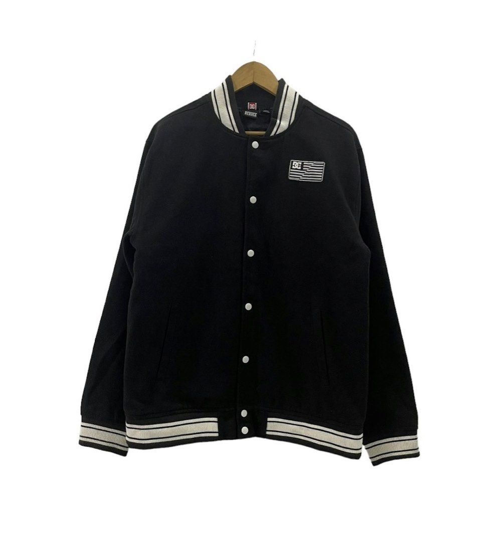 Dc varsity jacket, Men's Fashion, Coats, Jackets and Outerwear on Carousell