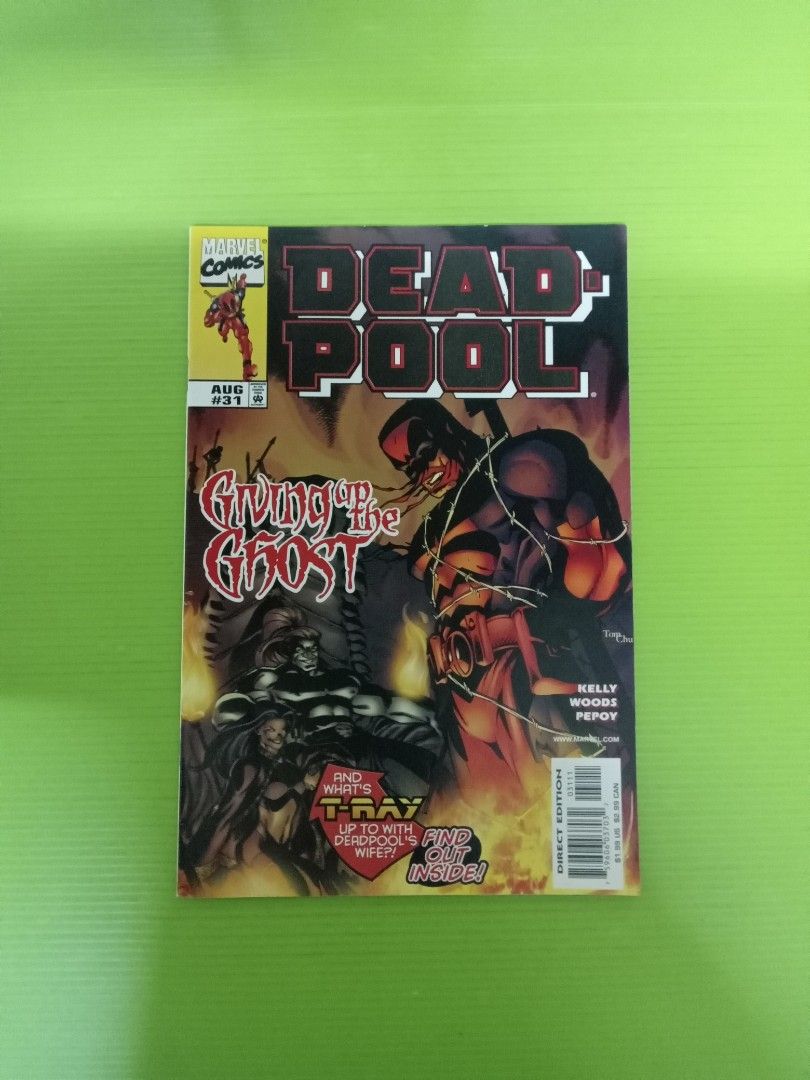 Deadpool #31 ( Pete Woods - Cover Art ) Marvel Comics, Hobbies & Toys ...